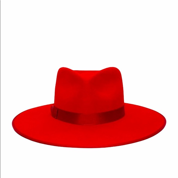 Lack Of Color | Accessories | Lack Of Color Ruby Rancher Red Wool Boho ...